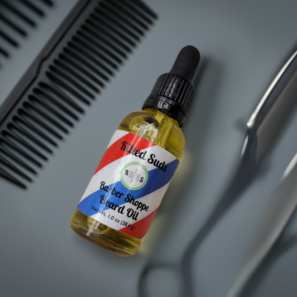 Barber Shoppe Beard Oil & Conditioning Oil – Kilted Suds