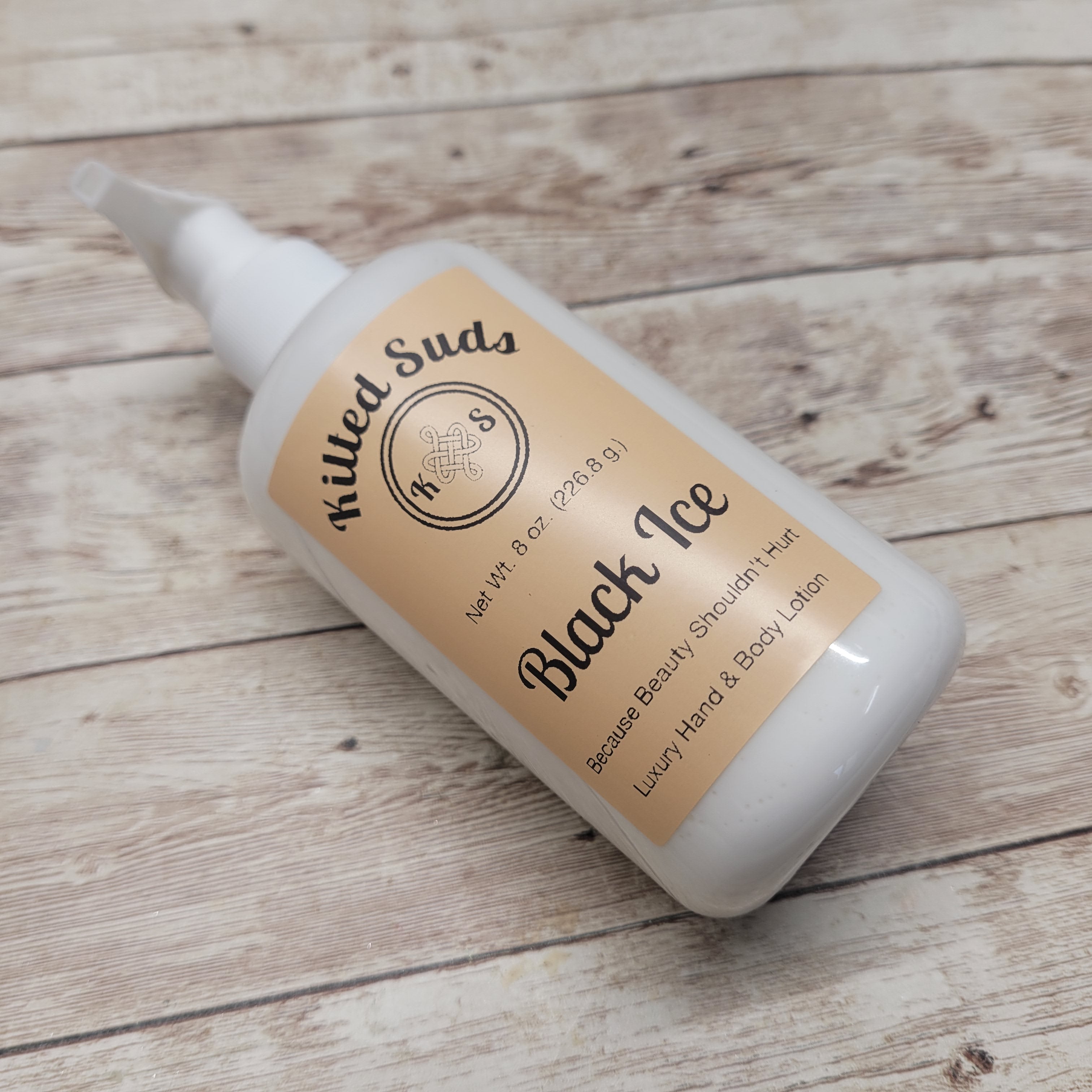 Black Ice Lotion – Kilted Suds