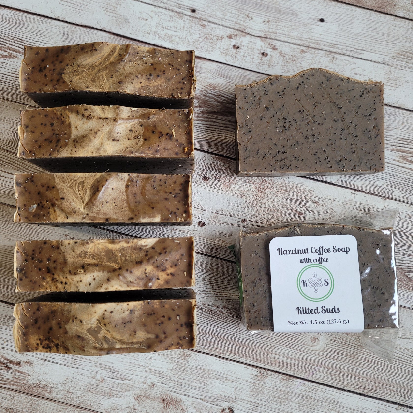 Hazelnut Coffee Bar Soap – Kilted Suds